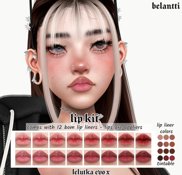 Second Life Marketplace - Lelutka Evo x Lip Kit